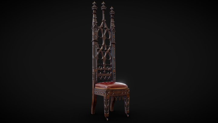Antique-furniture 3D models - Sketchfab