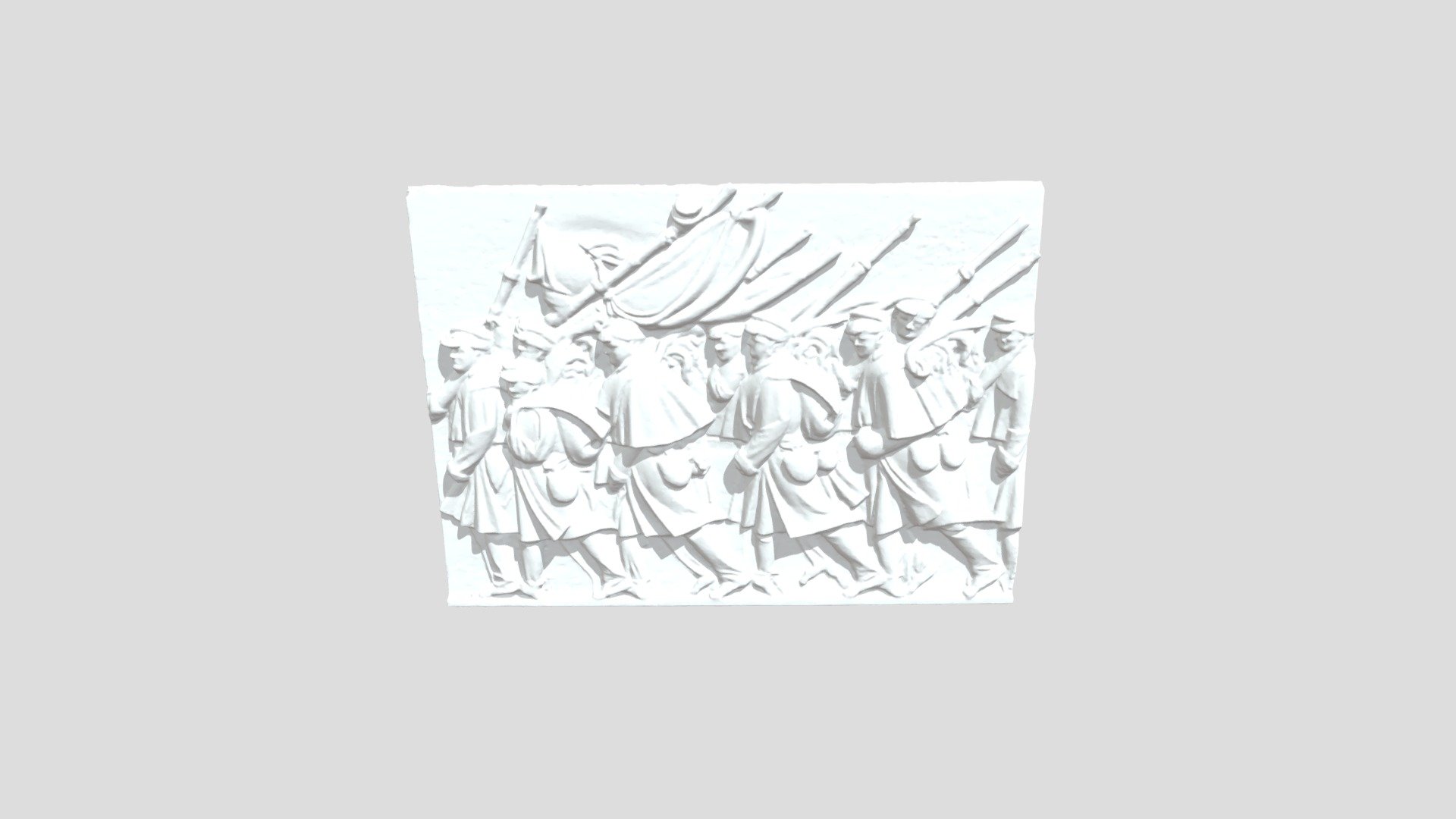 Parade of Soldiers Relief - Download Free 3D model by robloxdoge479 ...