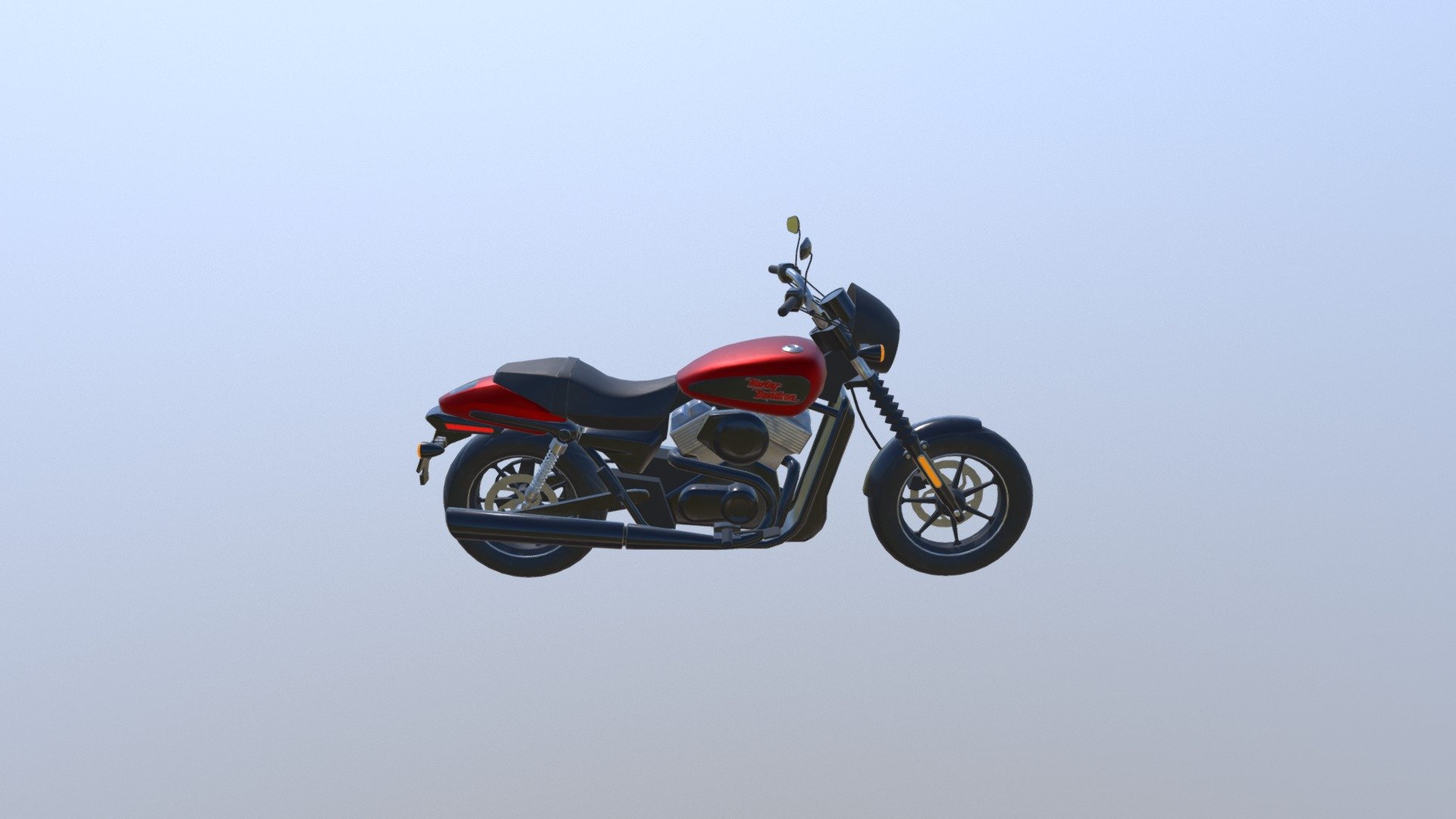 Motorbike - 3D model by Homer (@HMArt) [6b9bb7c] - Sketchfab
