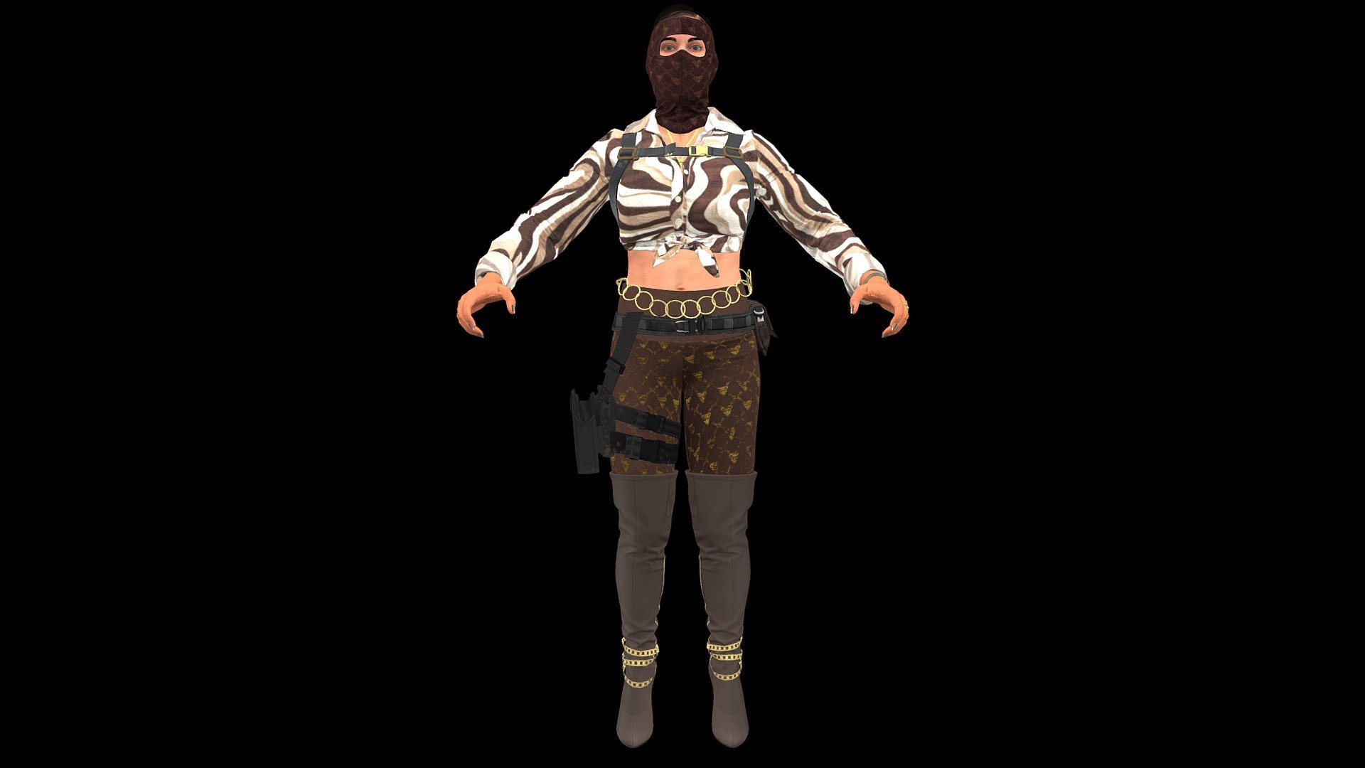 MWII(2022) - Stiletto: Mosquita Muerta Original - 3D model by 3XtrEmE ...