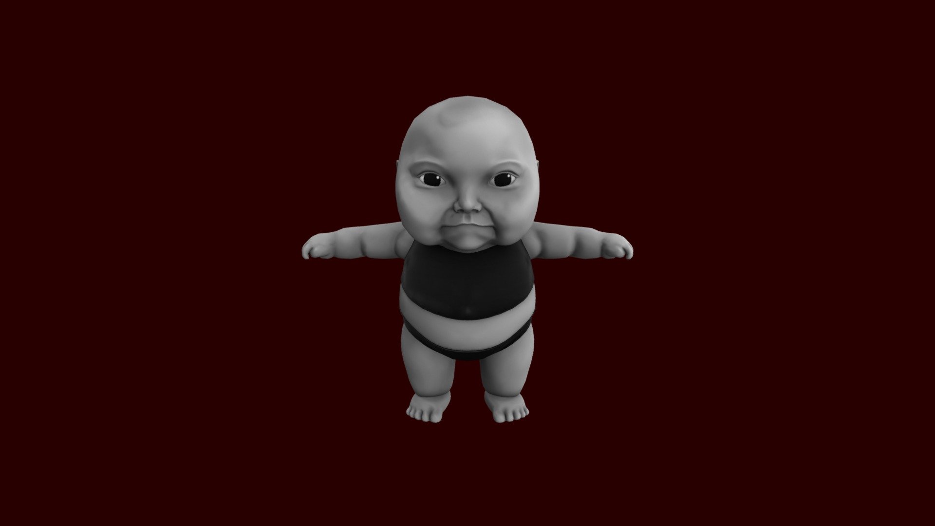 Ai Baby - 3D model by CyberrSculptorr17 [6b9d136] - Sketchfab