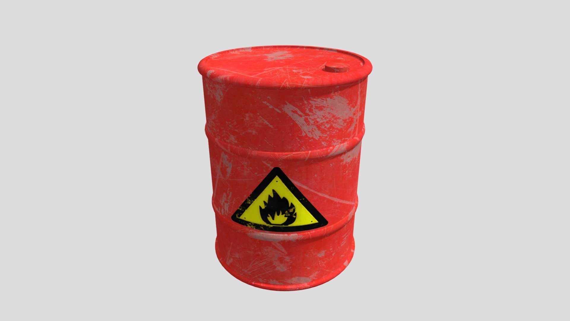 ExplosiveBarrel - Download Free 3D model by MTX_ (@mxct77) [6b9d587 ...