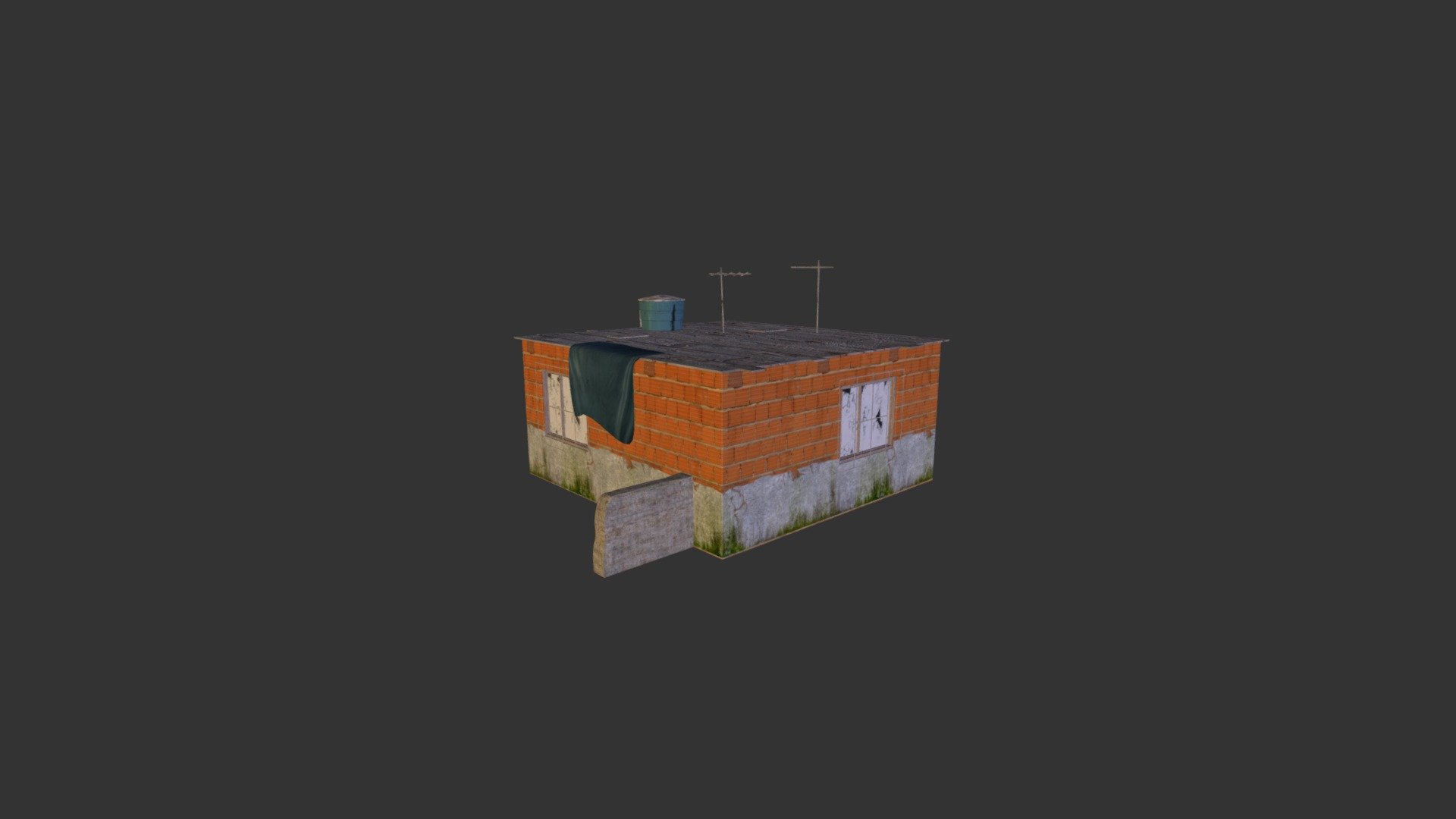 slum_house - 3D model by seth0s [6b9eefc] - Sketchfab