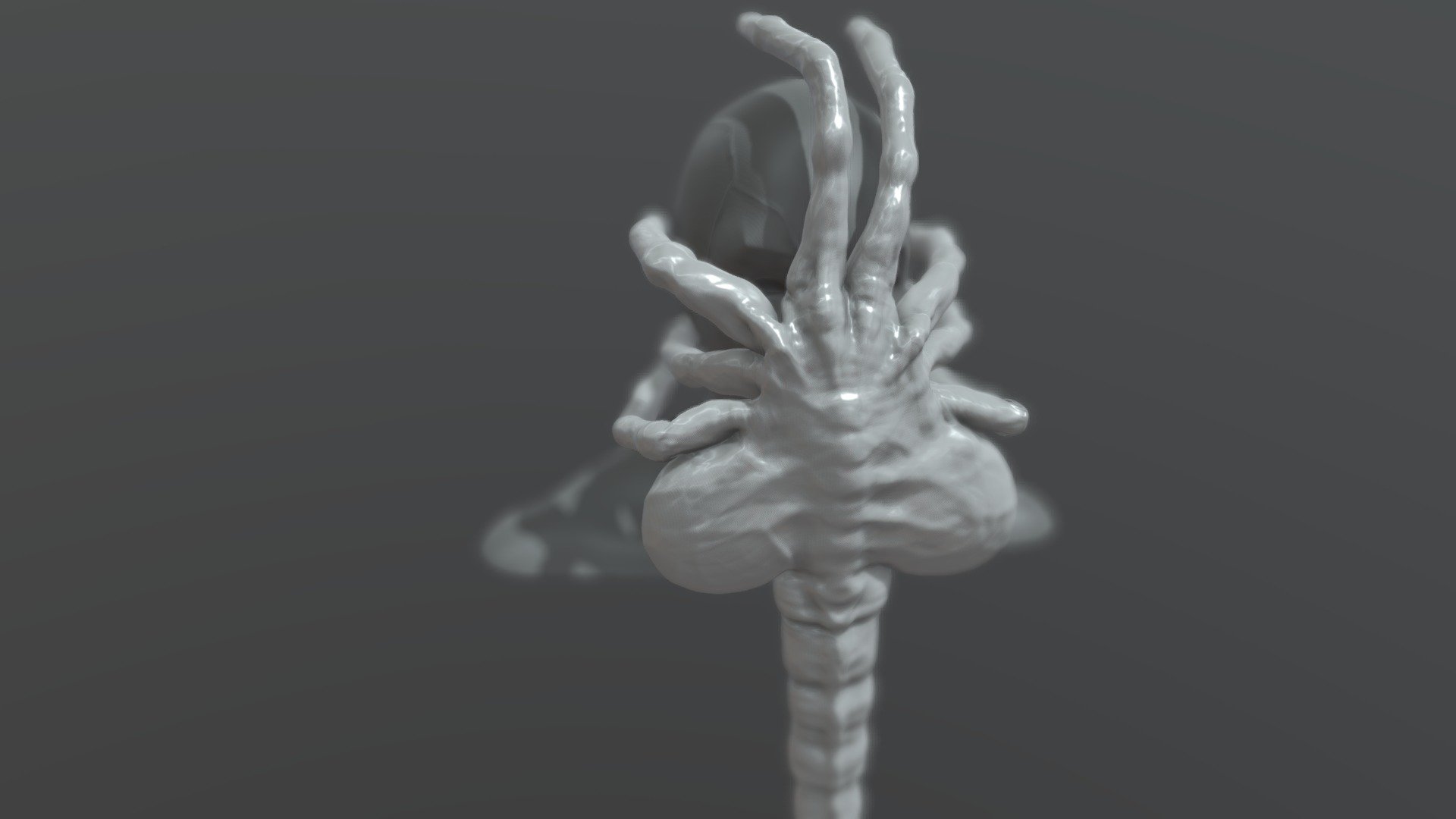 Deadpool vs Alien face hugger - 3D model by R7LEO (@souless27) [6b9efff ...