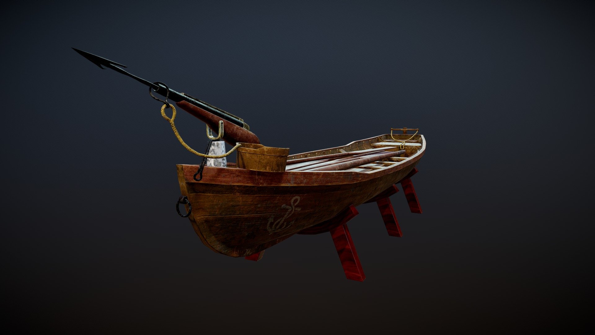 Old Boat - Buy Royalty Free 3D model by AVR Creative (@avrcreative ...