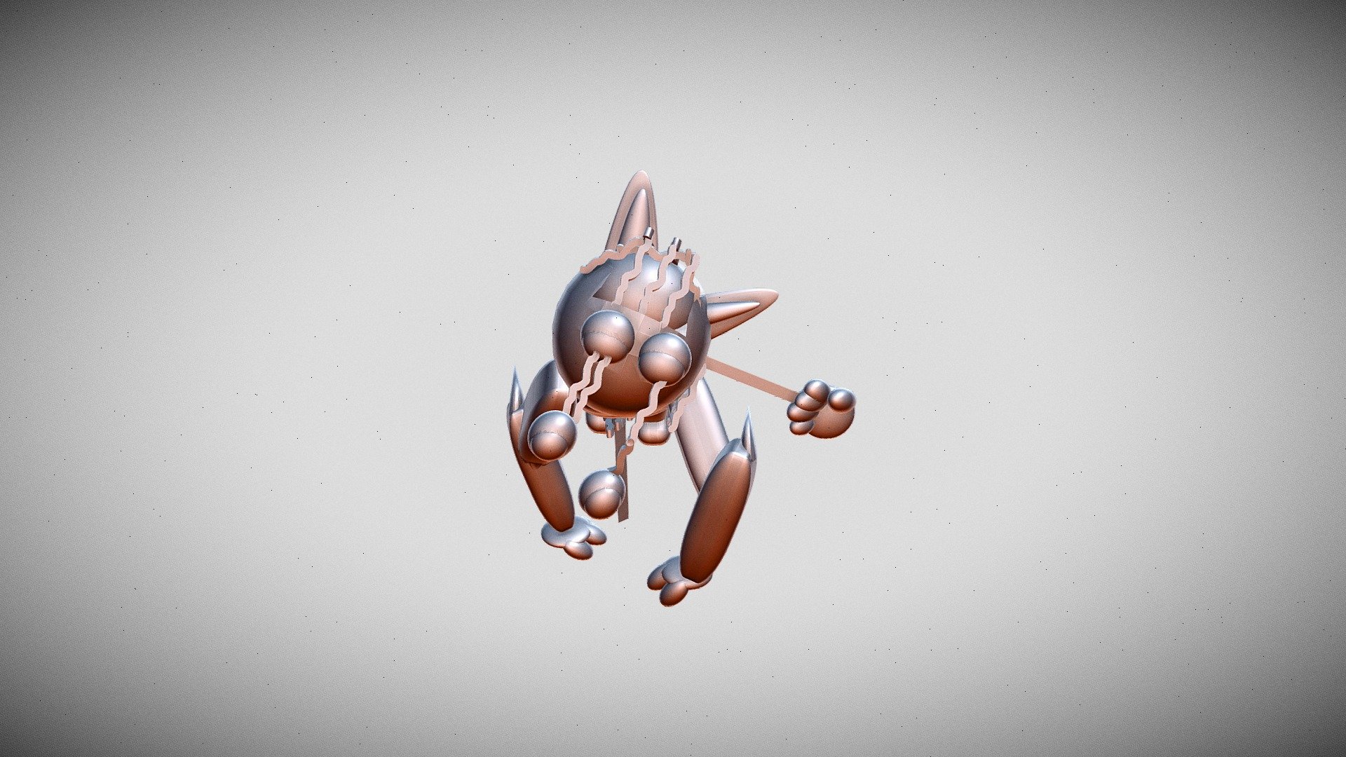 Furry animation bunny 2 - 3D model by ajashratripathi [6ba0509] - Sketchfab
