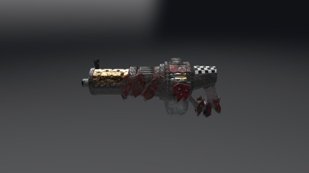 Ork Gun2 - 3D model by CharlesKingArt [6ba148d] - Sketchfab