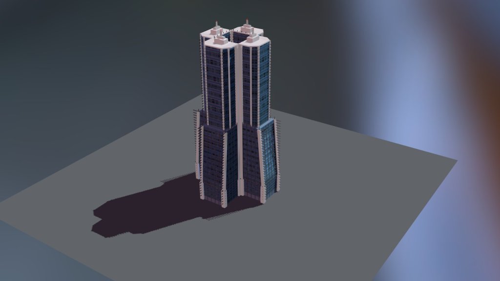 Skyscraper 3 - 3D model by Warren Dev (@devw) [6ba19c3] - Sketchfab