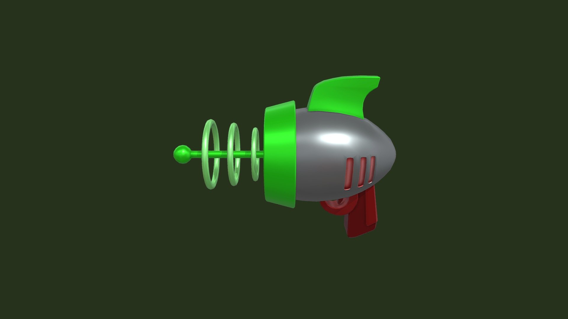 Laser Gun_FBX - 3D model by tindra.larsson [6ba3831] - Sketchfab