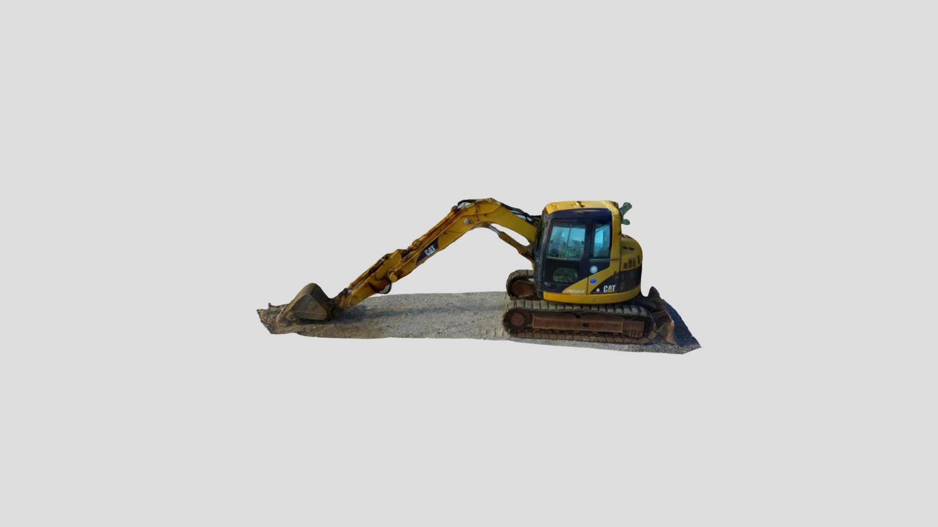 CAT Excavator - Download Free 3D model by kaz003 [6ba4523] - Sketchfab