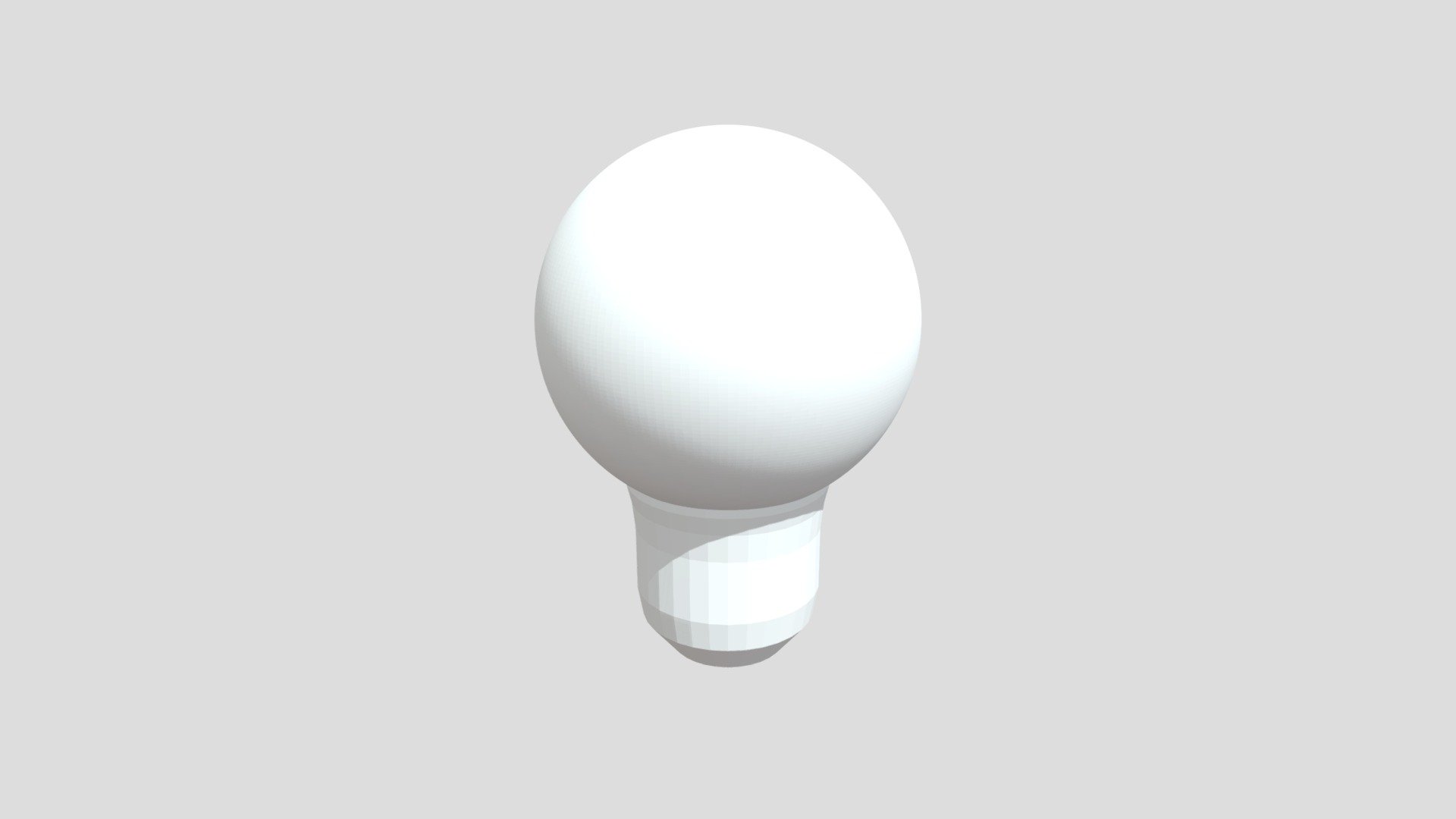 Low Poly Bulb - Download Free 3D model by SuperModels (@abaskan07 ...