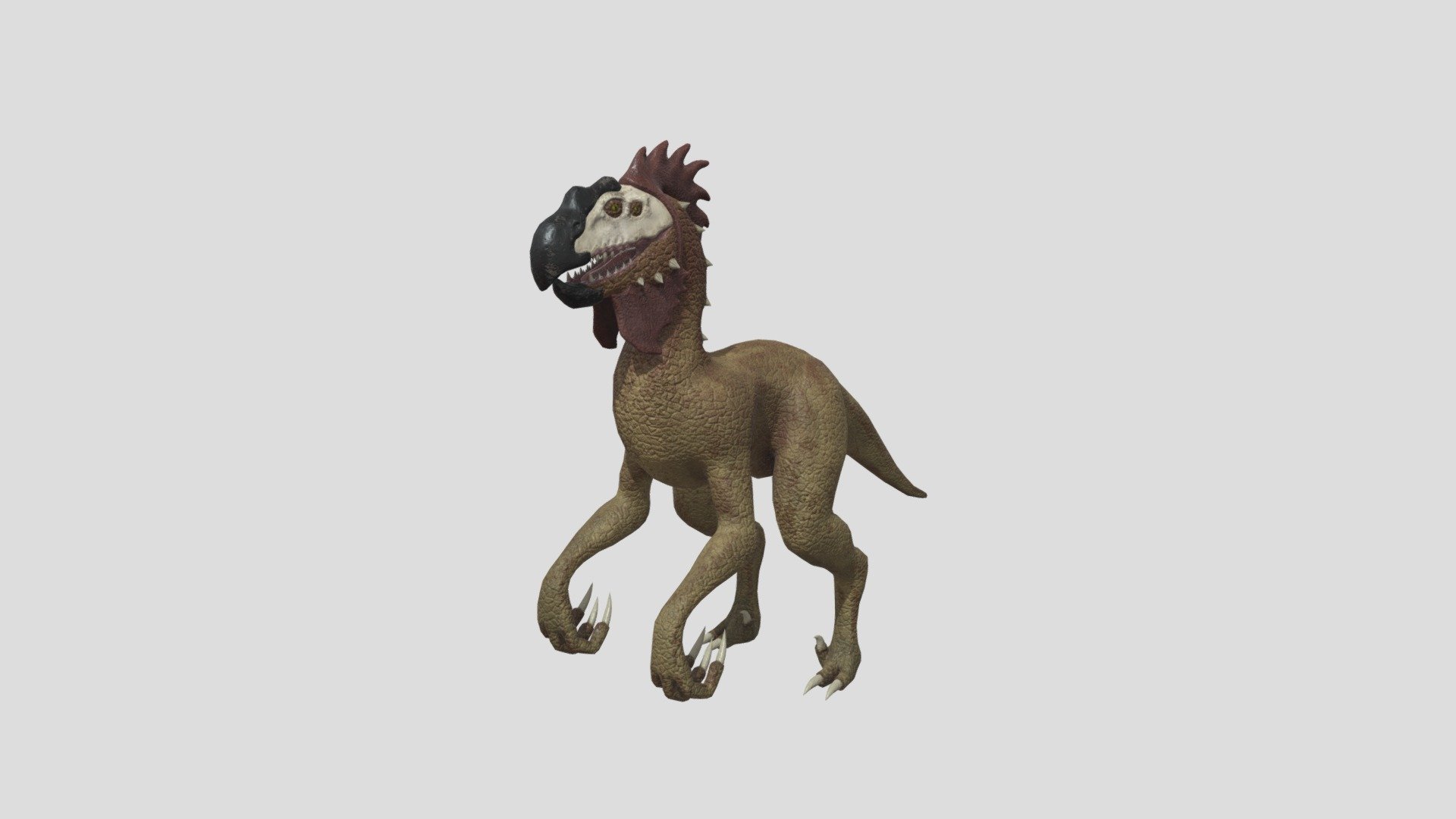 Raptor Chicken - 3D model by Zaiyah [6ba4bba] - Sketchfab