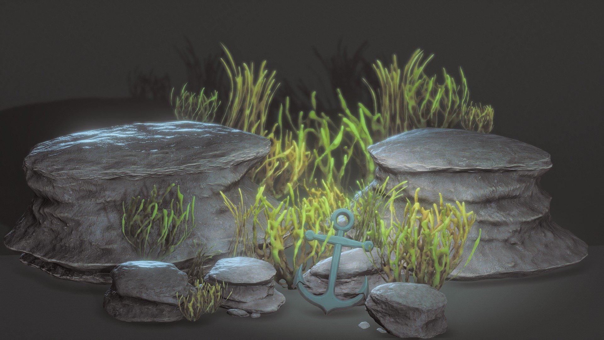 Coral Reef Stylized - Buy Royalty Free 3D model by zames1992 [6ba4d65 ...