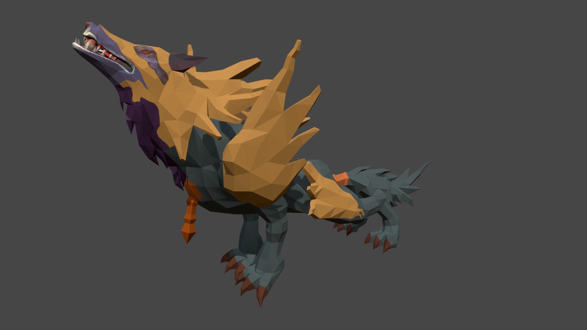 Wolf Ldle - 3D model by josluat91 [6ba5c13] - Sketchfab