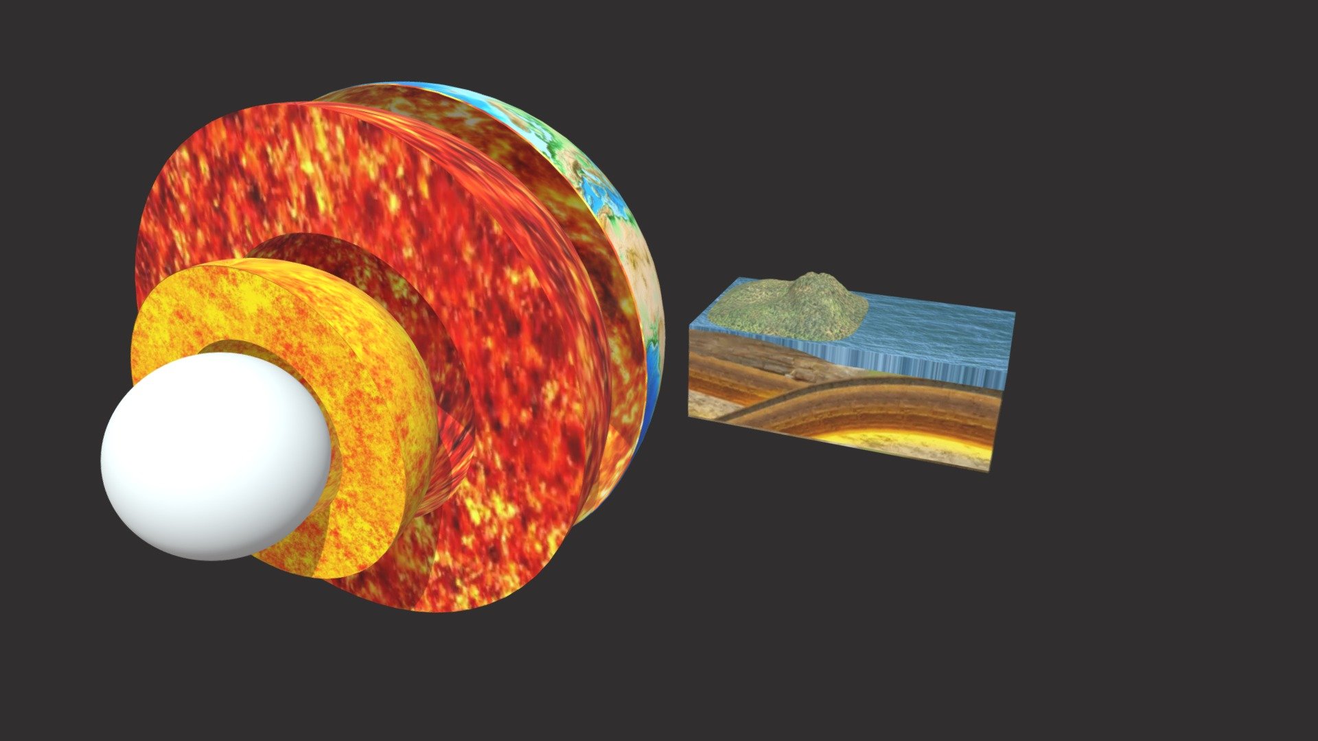 Earth Core V2 - Download Free 3D model by Ipay [6ba6e49] - Sketchfab