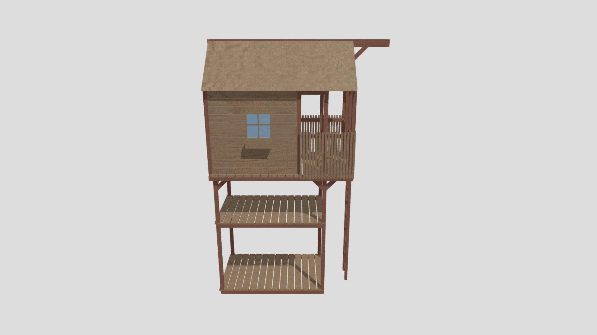 Treehouse - Download Free 3D model by timmoffey [6ba8844] - Sketchfab