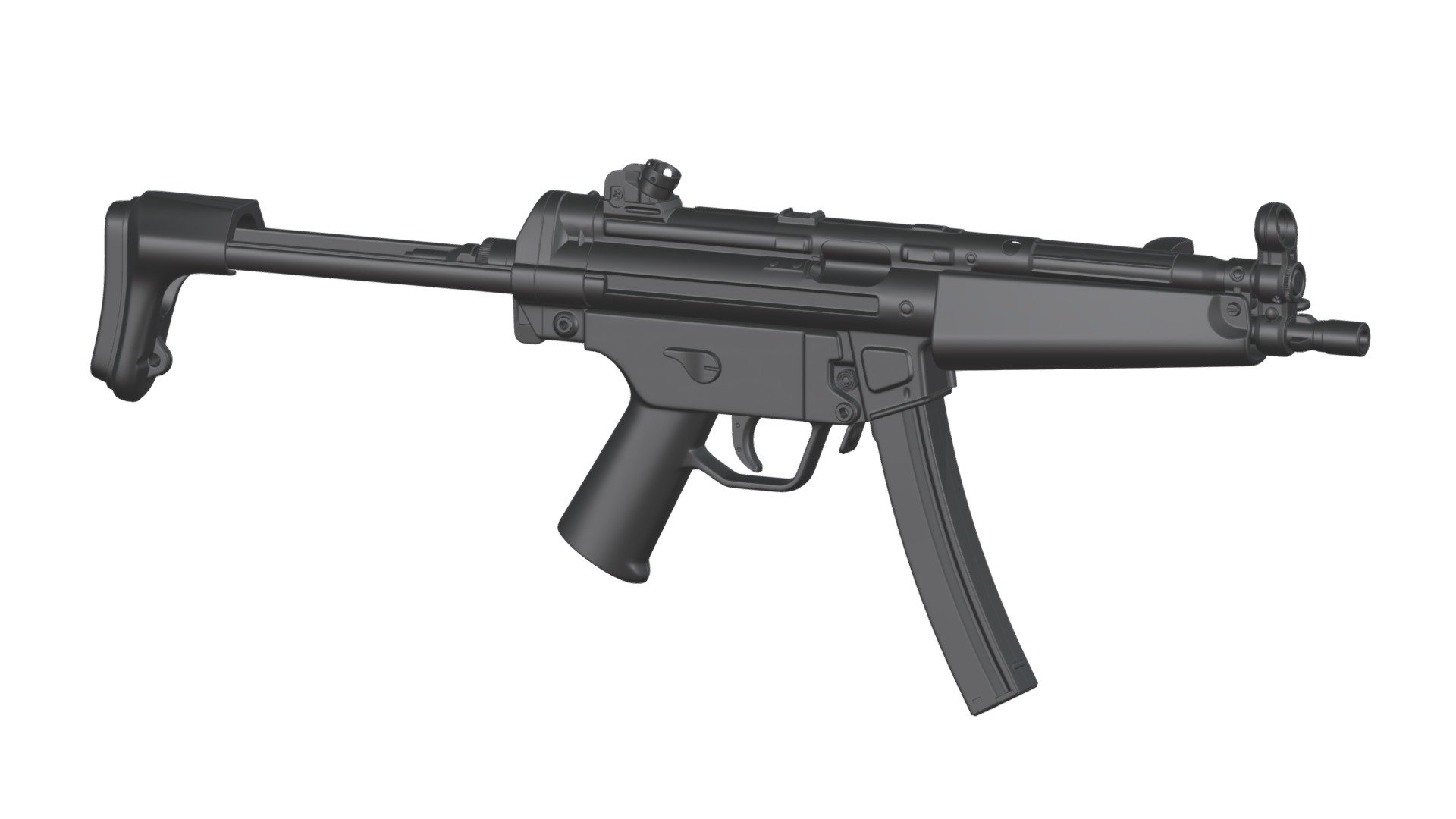 HK MP5 (FBX 2020 Subdiv 2) - 3D model by Jeyhun1985 [6ba8f2d] - Sketchfab