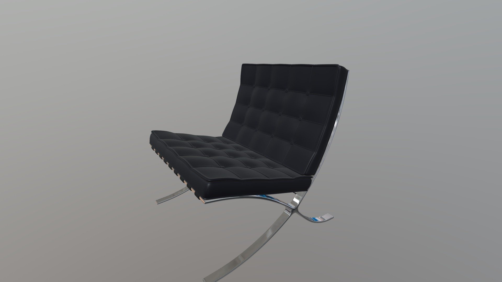 Barcelona Chair - 3D model by Gjuroo [6ba9b7c] - Sketchfab
