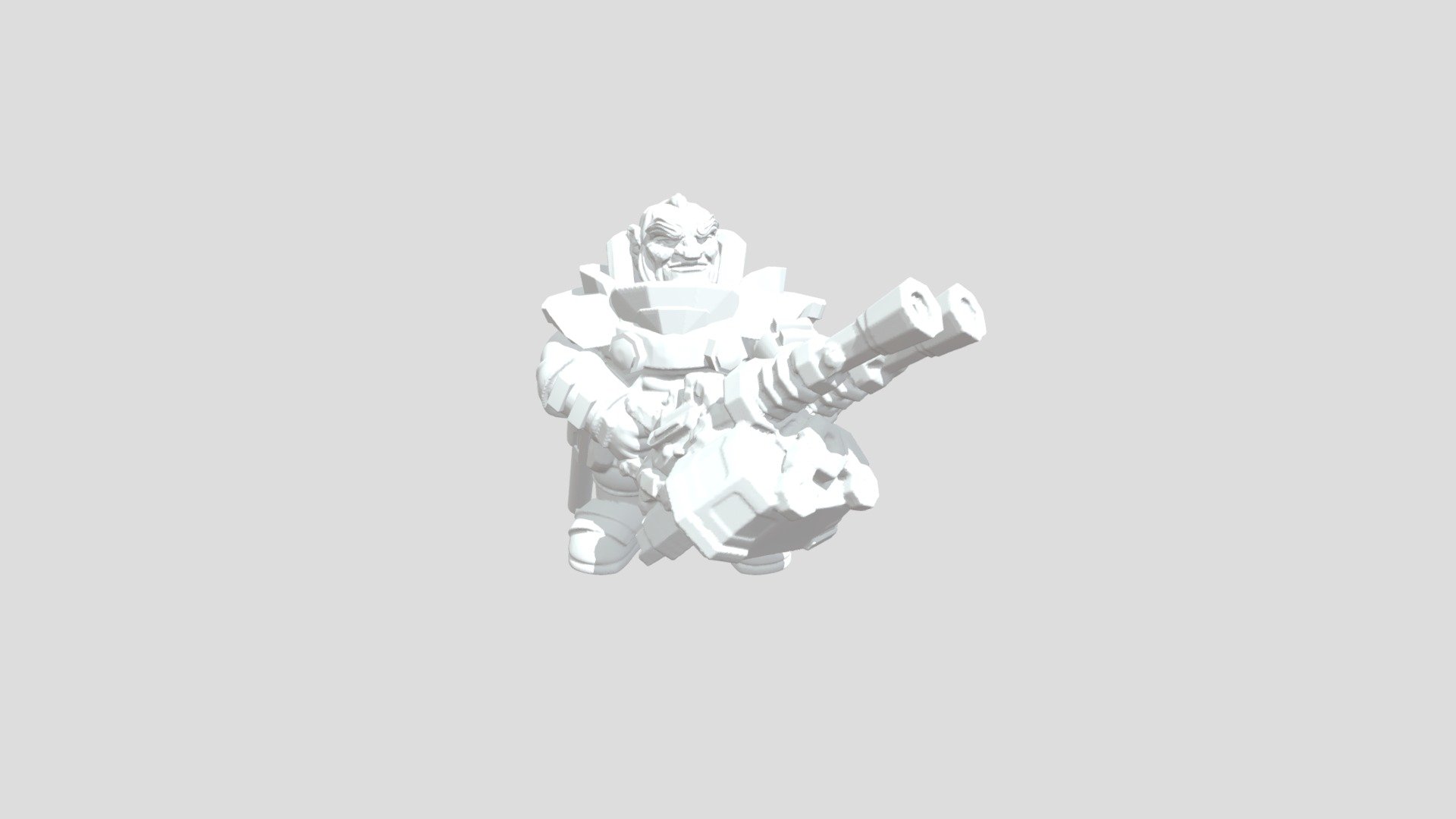 mini Gunner - 3D model by cash42 [6baaa94] - Sketchfab