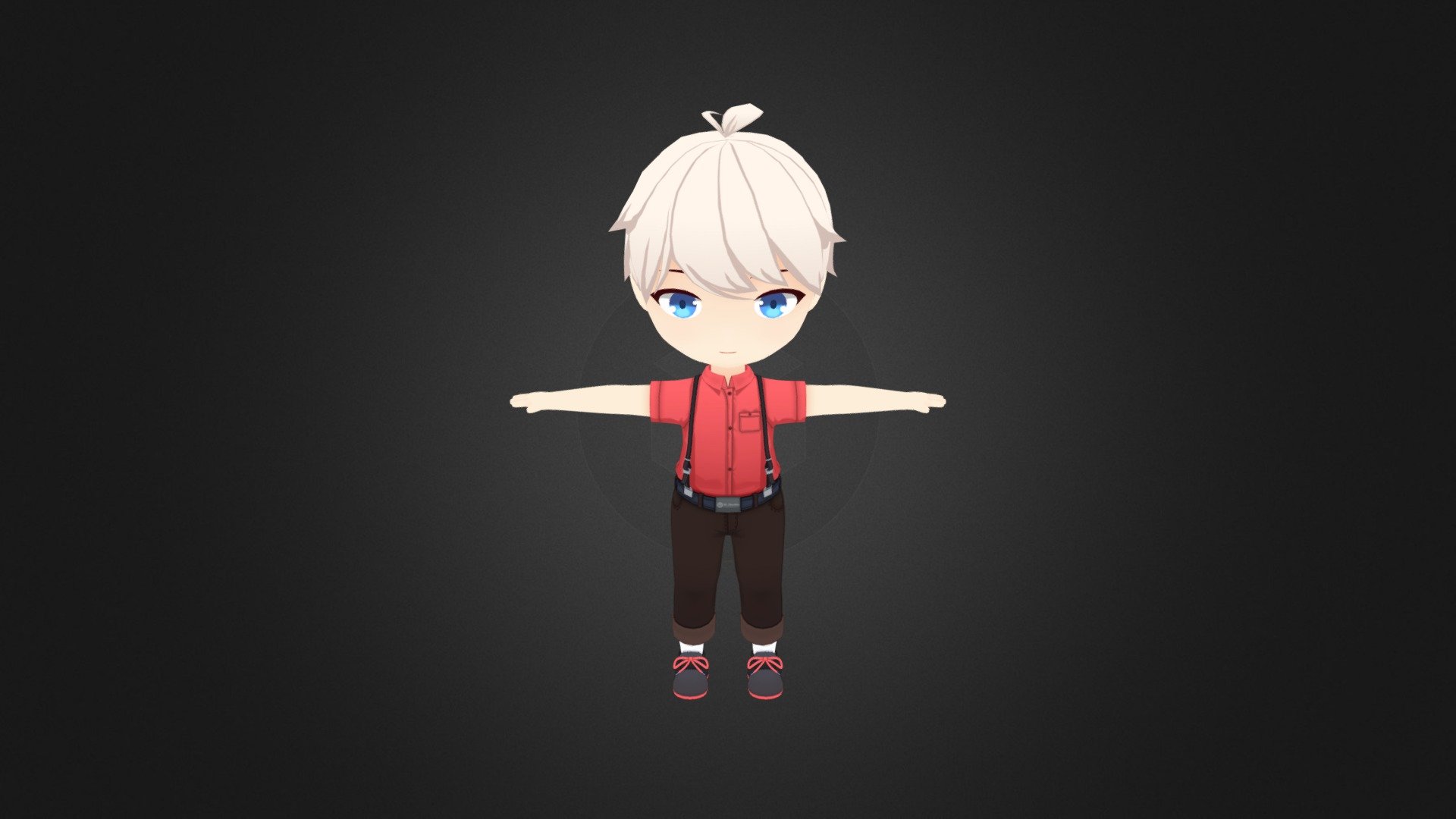 Cartoon Character Micheael （M_Studio） - 3D model by HibariCN [6bab66e ...