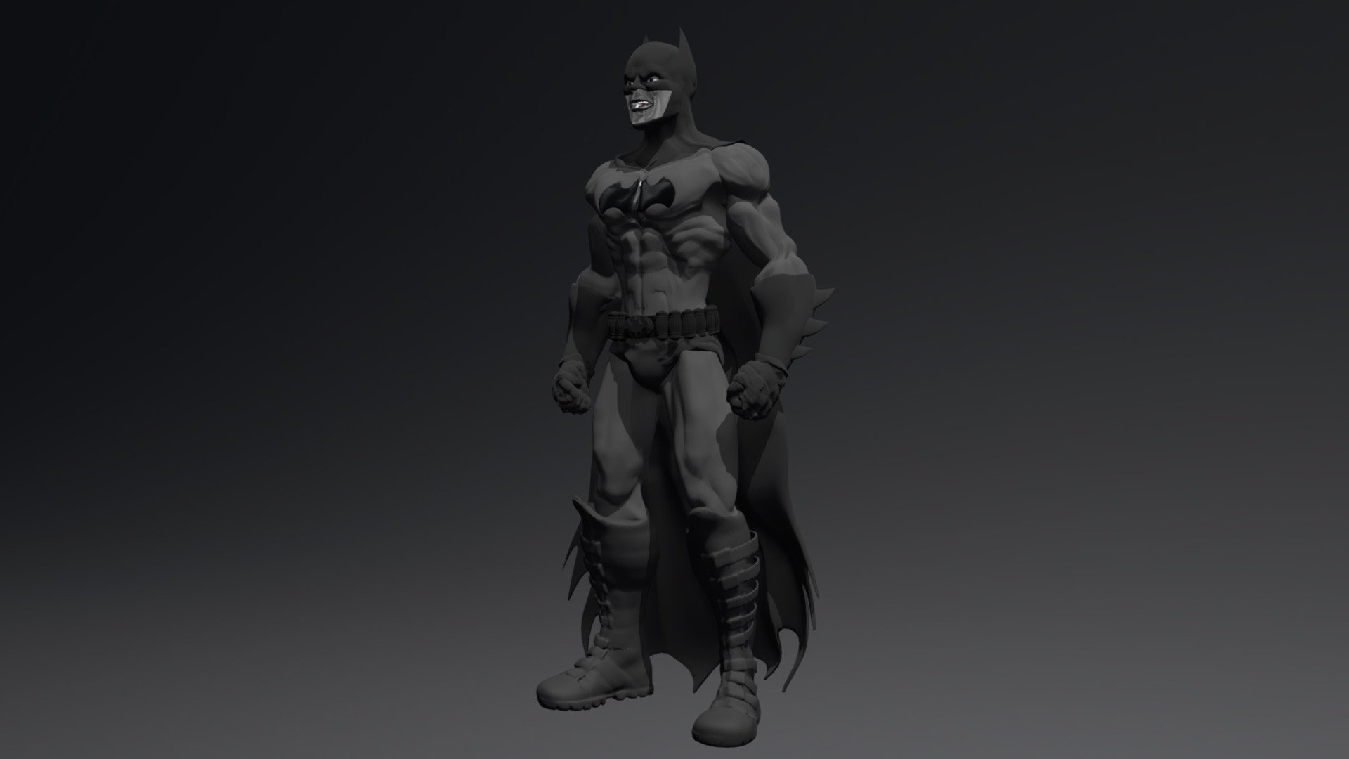 Batman - 3D model by LaMatitaMuscaria [6bae54a] - Sketchfab