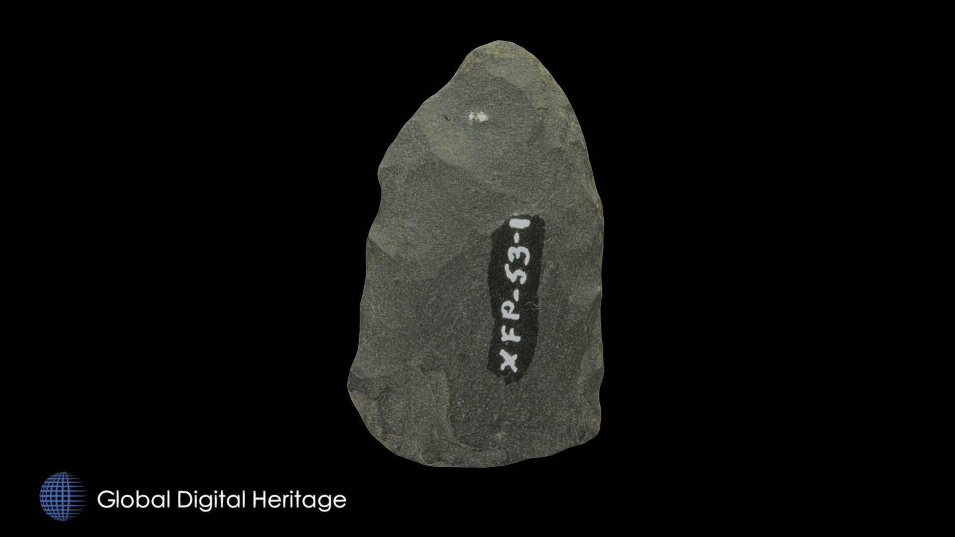 XFP-053 Basalt adze blade, Sanak Island, Alaska - Download Free 3D ...