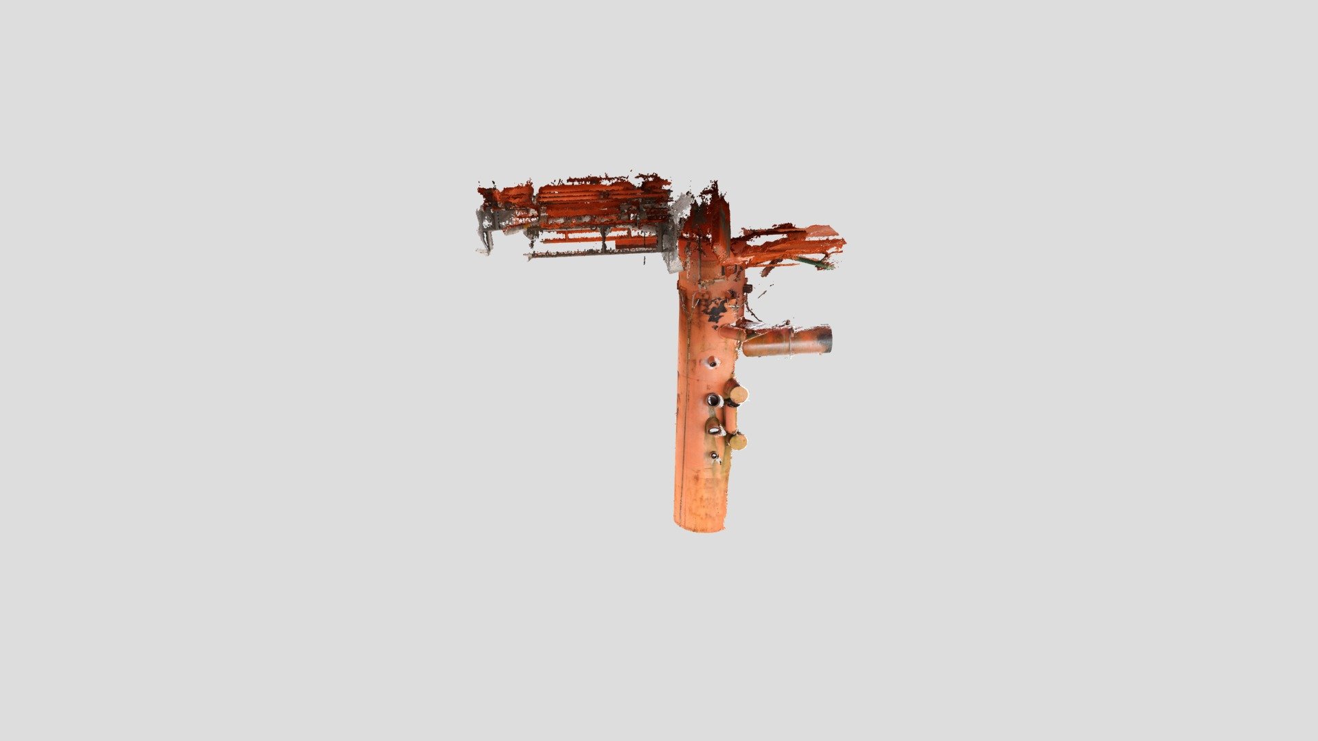 Jacket Leg - Above Water (Upper Part) - 3D model by Ashtead Technology ...
