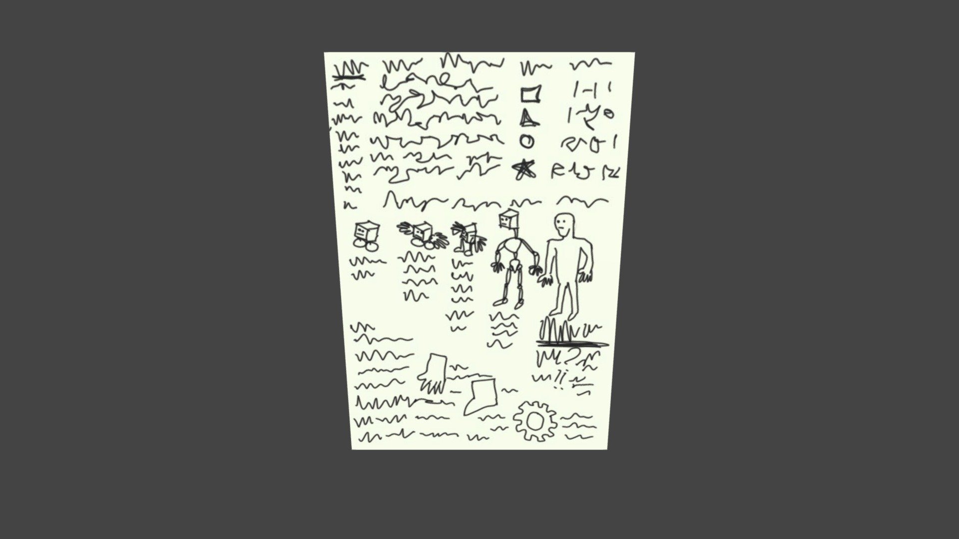 Notes - 2 - Download Free 3D model by jazz-the-giraffe [6bb1402 ...