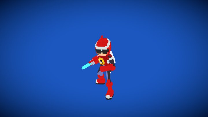 Protoman 3D models - Sketchfab