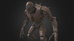 robot-head-glb - Download Free 3D model by fasteng [ed55787] - Sketchfab