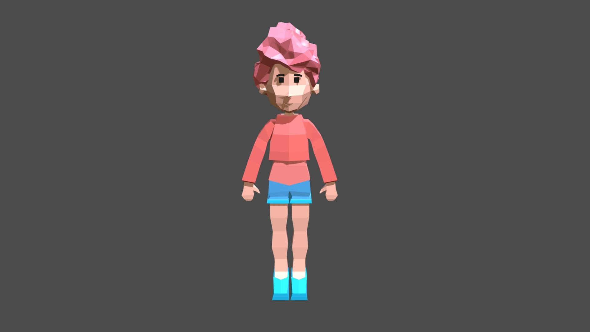 Low Poly Character - Download Free 3D model by Wionka [6bb3d48] - Sketchfab