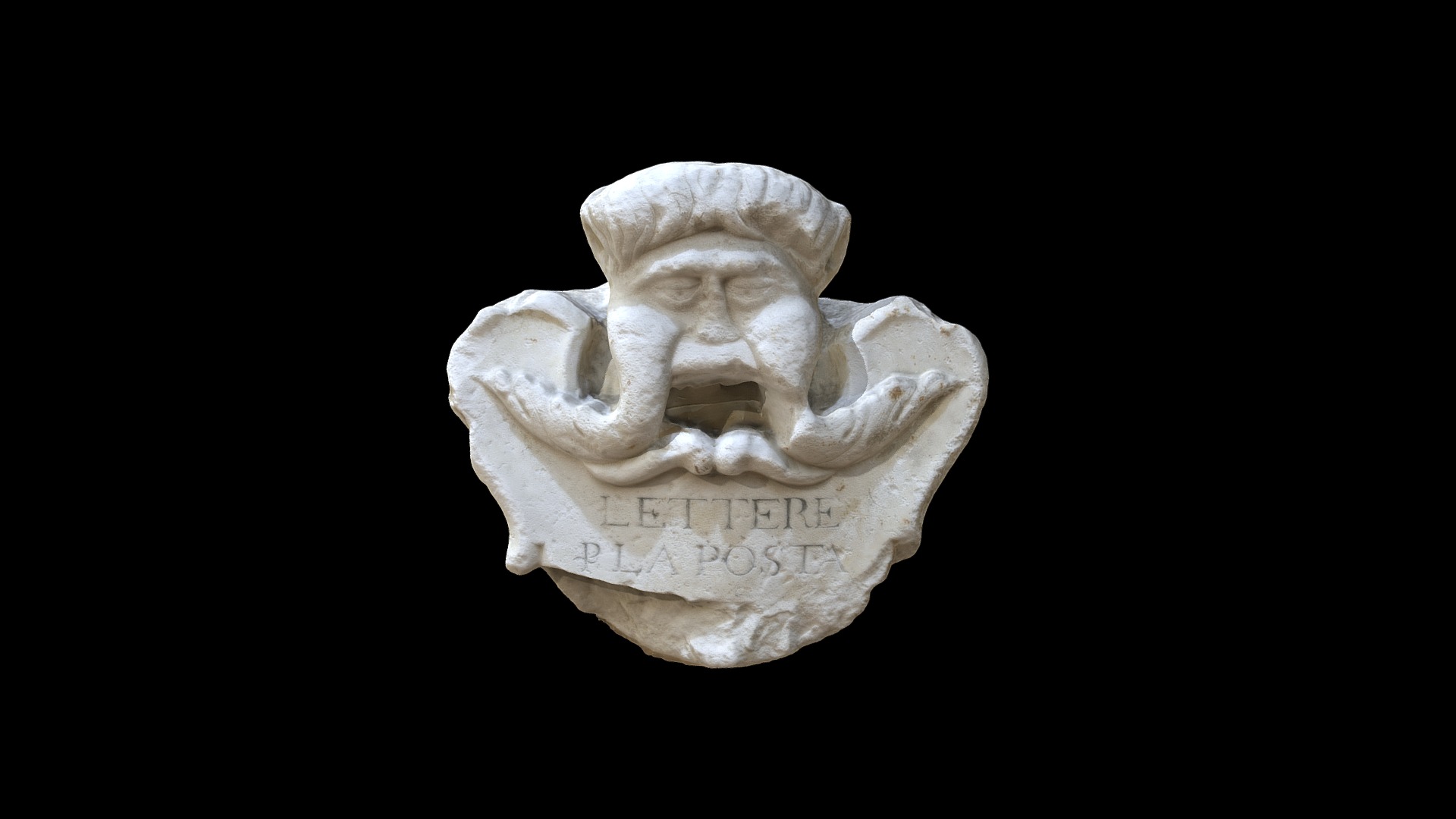 Mascherone / Mascaron - 3D model by Archeoclub Cupra Montana ...
