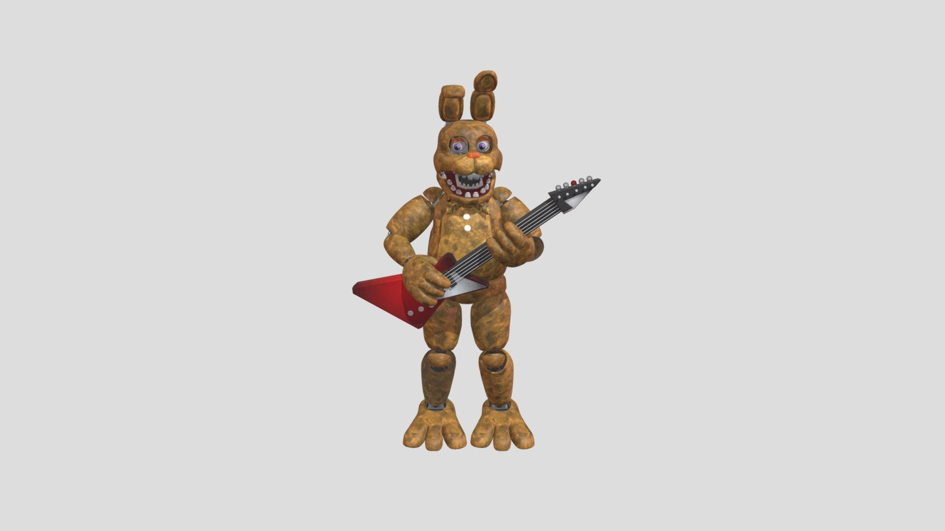 UFMP Unwithered Spring Bonnie the Bunny ALT - Download Free 3D model by ...
