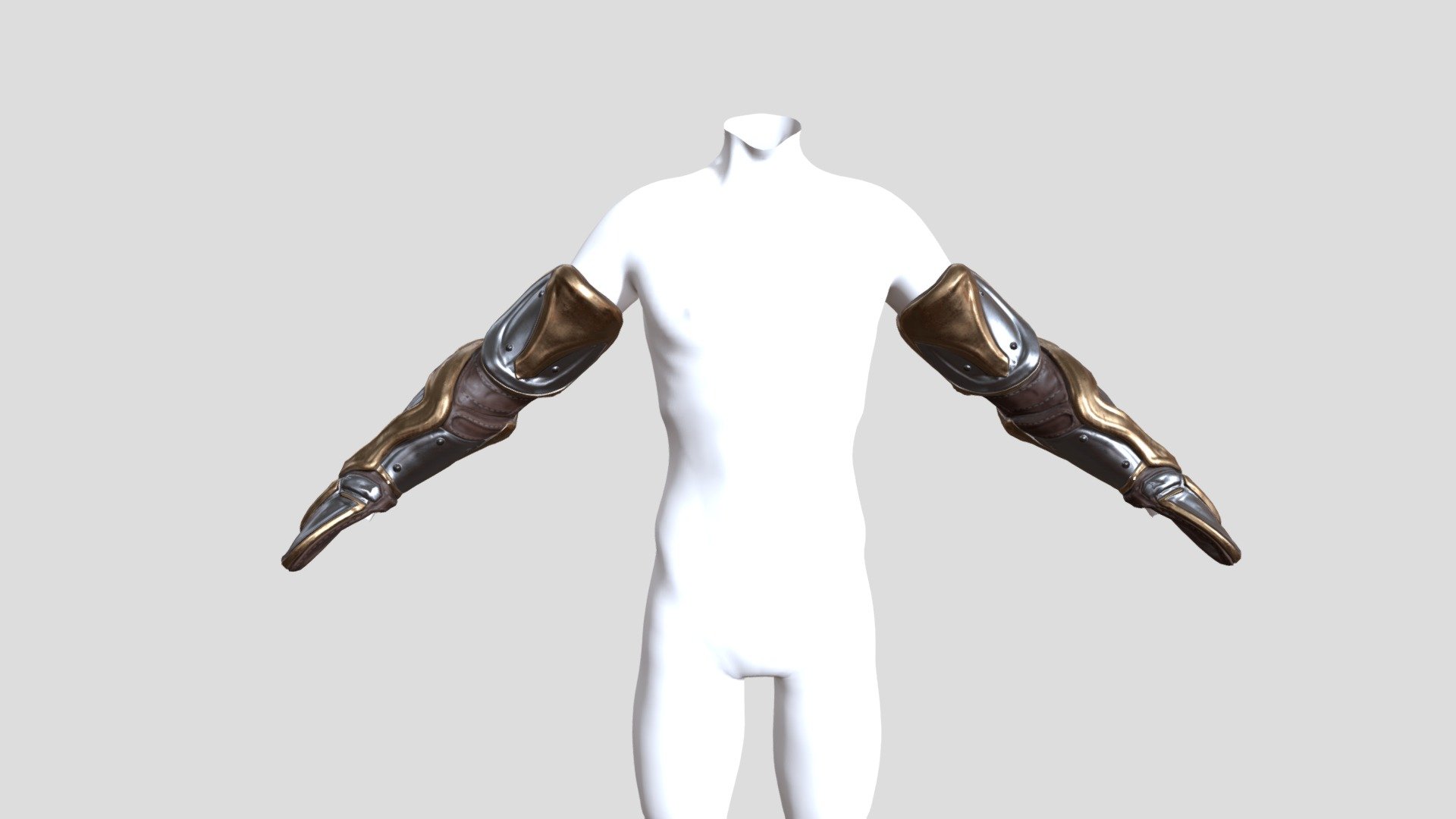 Avatall Adam Iron Bull Arms Armor - Buy Royalty Free 3D model by ...