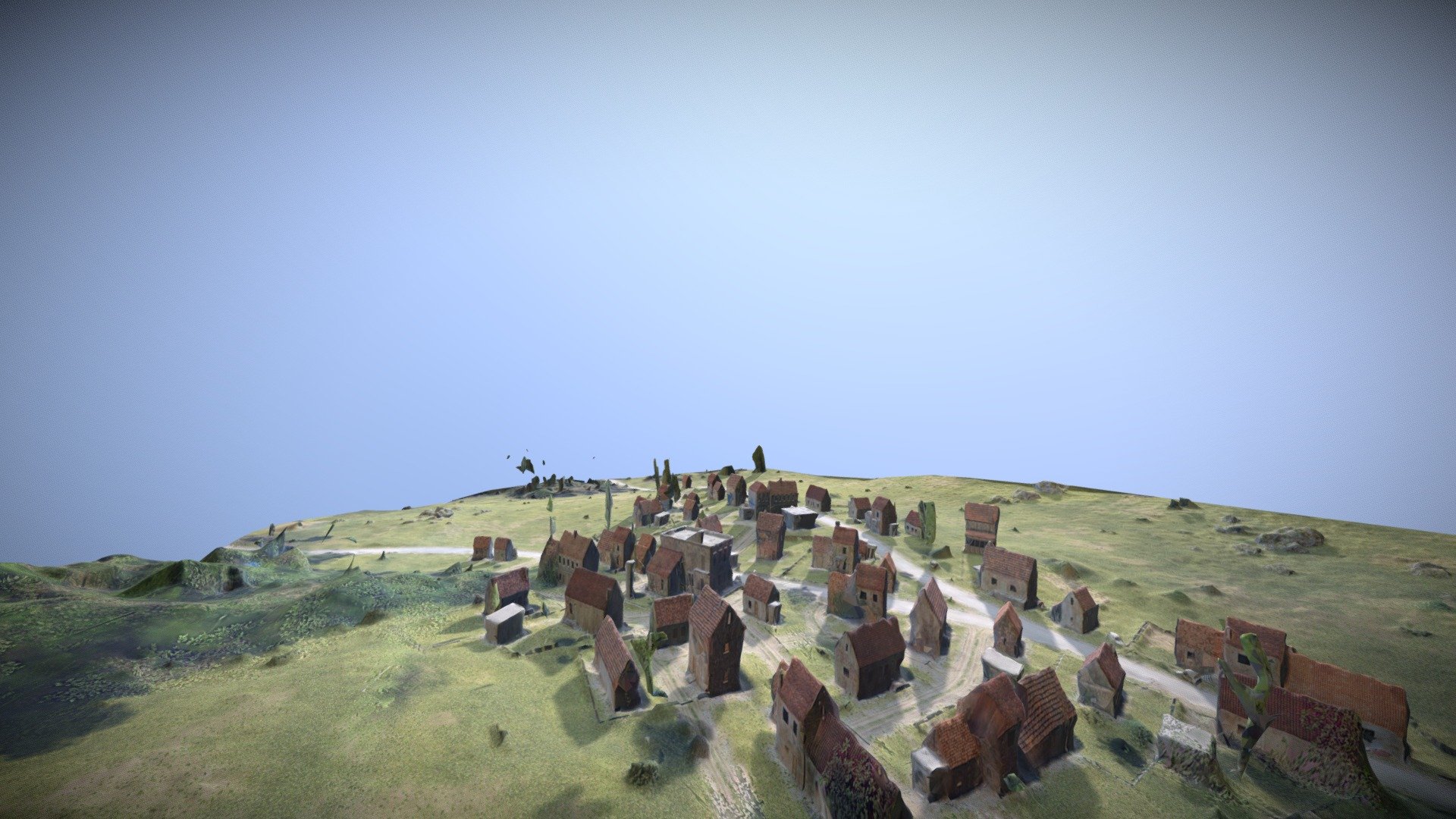 3DF Zephyr test of city from PC game Scum - 3D model by TonttiKuvaus.fi ...