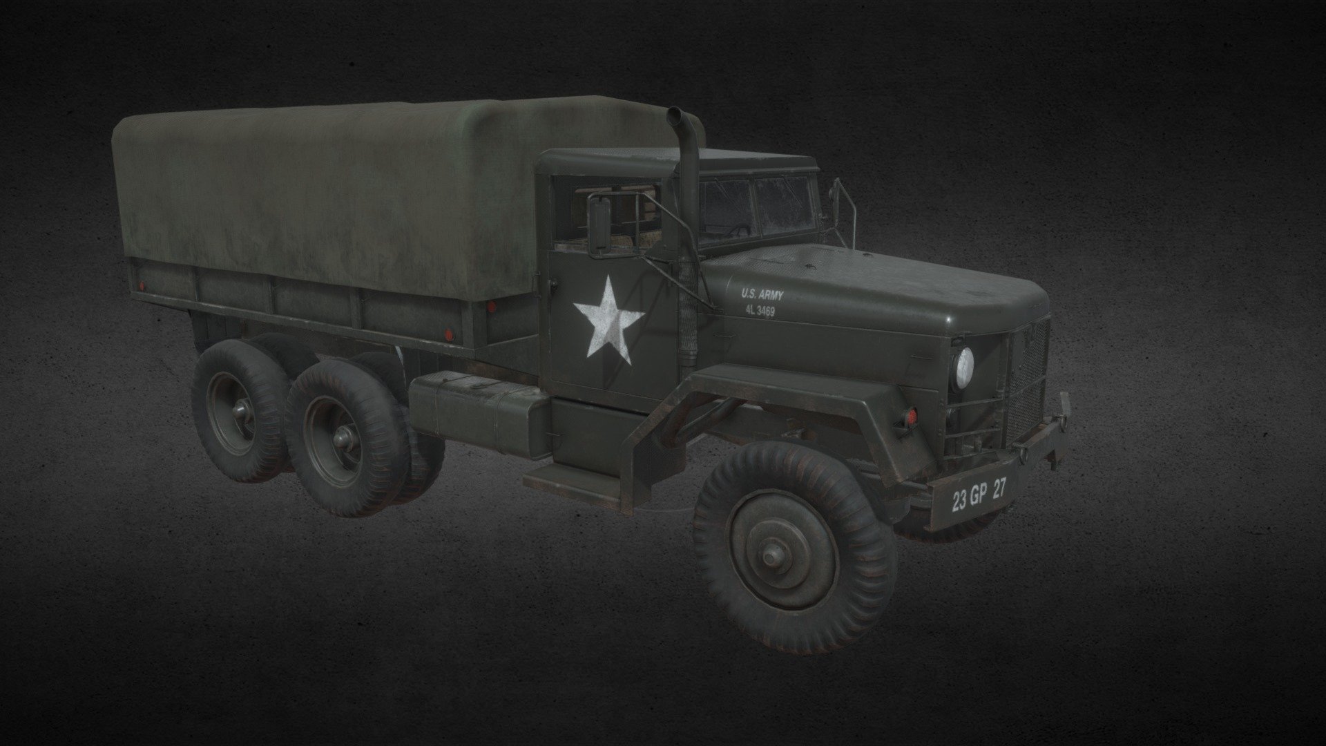 M35 Truck - 3D model by karolgil [6bb83e5] - Sketchfab