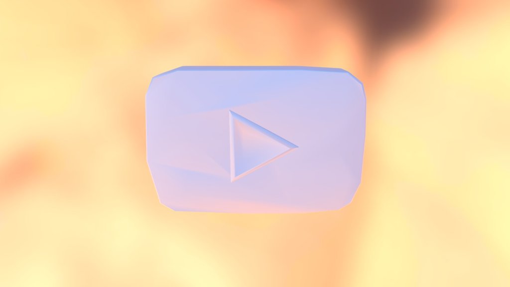 Diamond YouTube Play Button - 3D model by Sachein50 [6bb8864] - Sketchfab