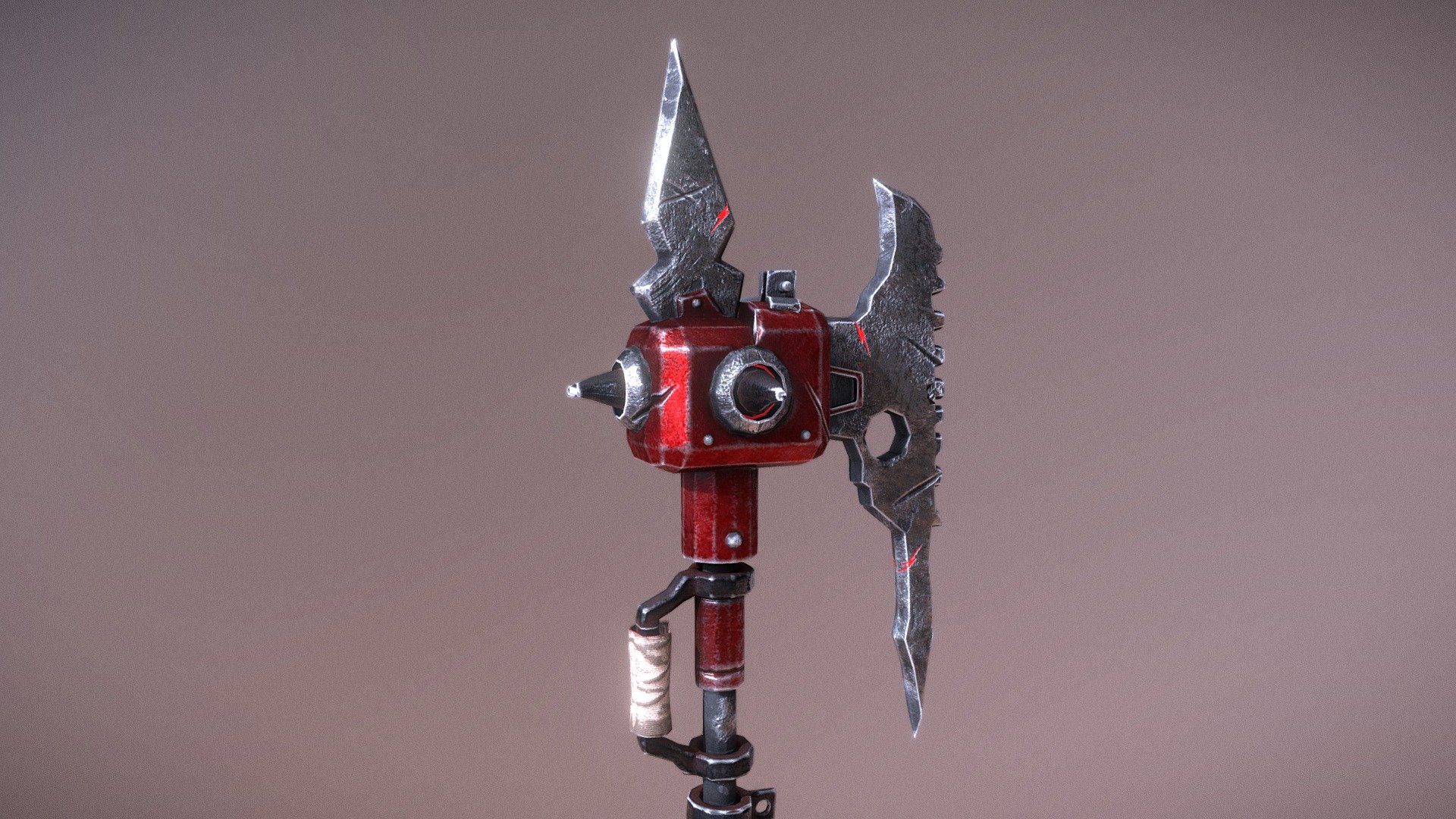 Doom Axe - 3D model by MagicBean _神奇豆豆 (@magic_bean) [6bb8dc5] - Sketchfab