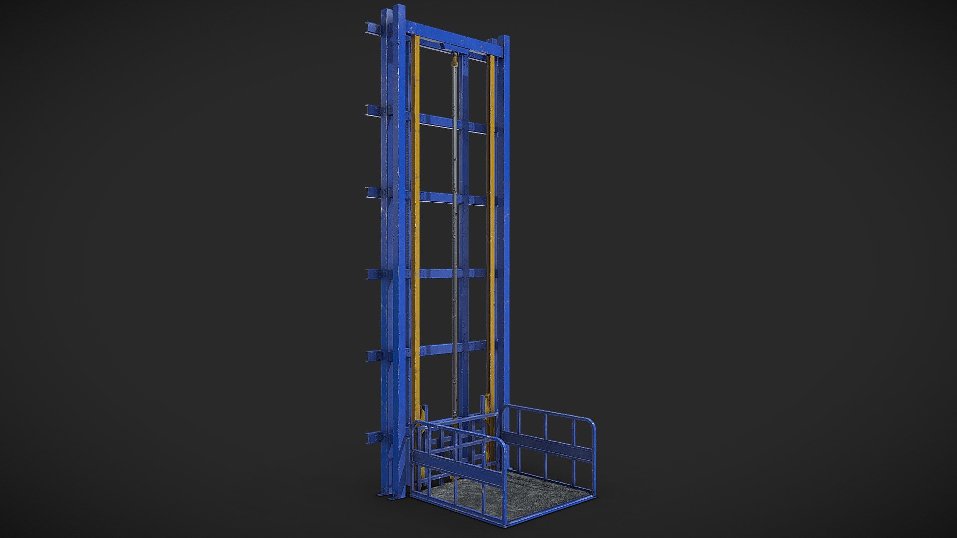 Industrial Elevator III - Buy Royalty Free 3D model by Fusemesh ...