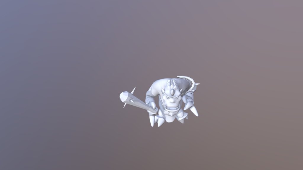Very big troll - 3D model by v_pustote [6bbd639] - Sketchfab