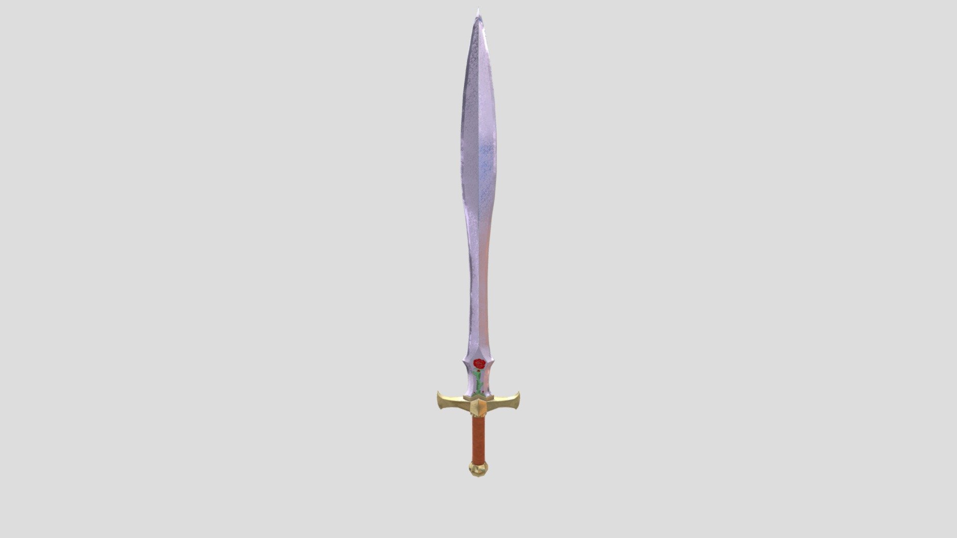 Rose Blade - 3D model by ThatVanillaBird [6bbe6a4] - Sketchfab