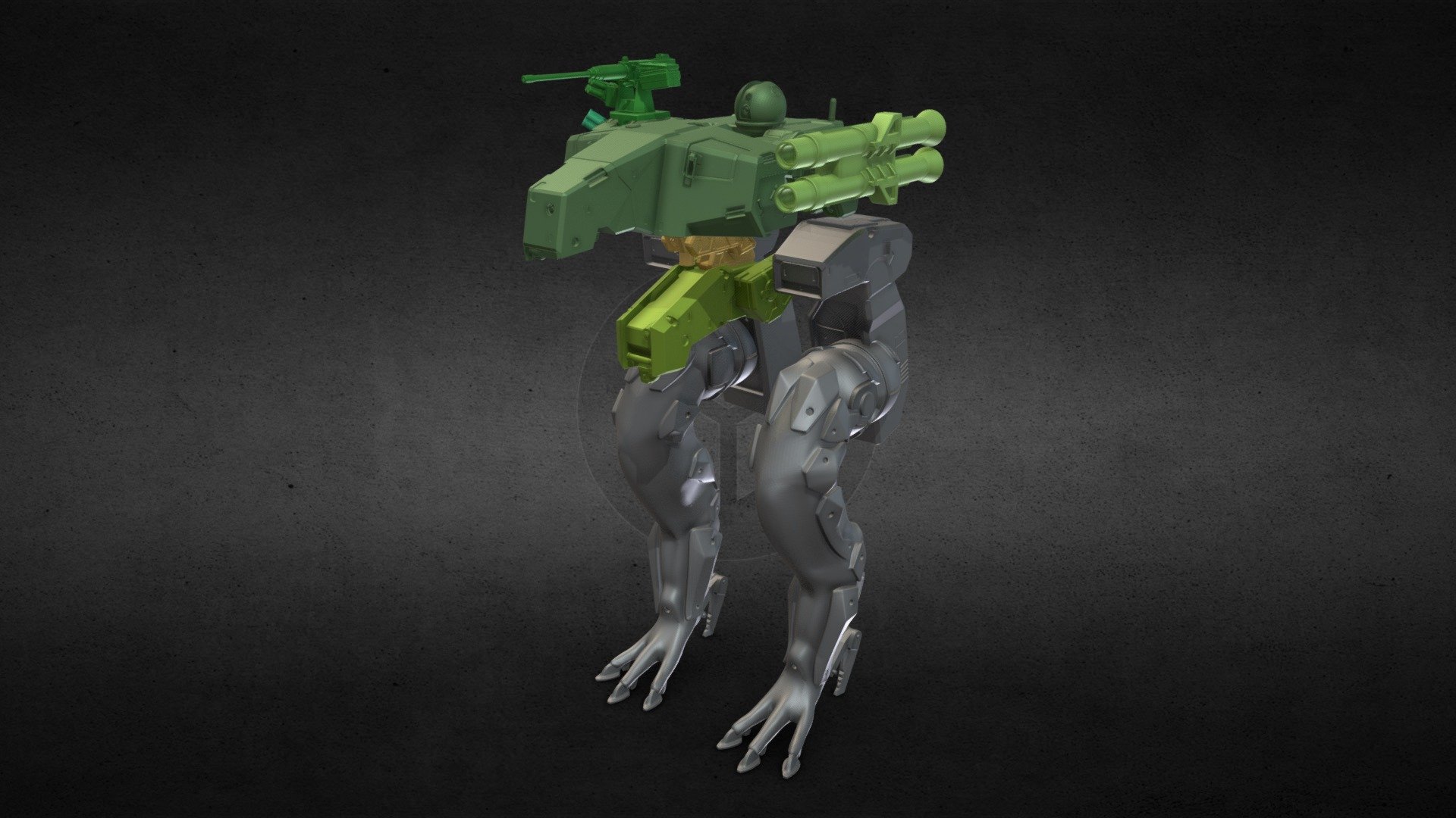 MetalGear Gekko - Buy Royalty Free 3D model by DroneB [6bbeec5 ...