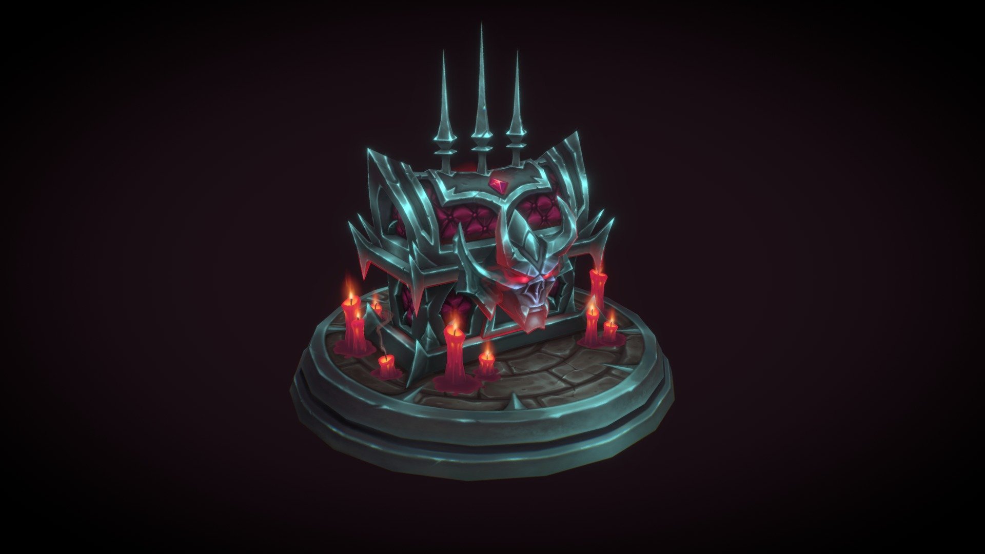 Revendreth Treasure Chest - 3D model by izzarra [6bbeff3] - Sketchfab