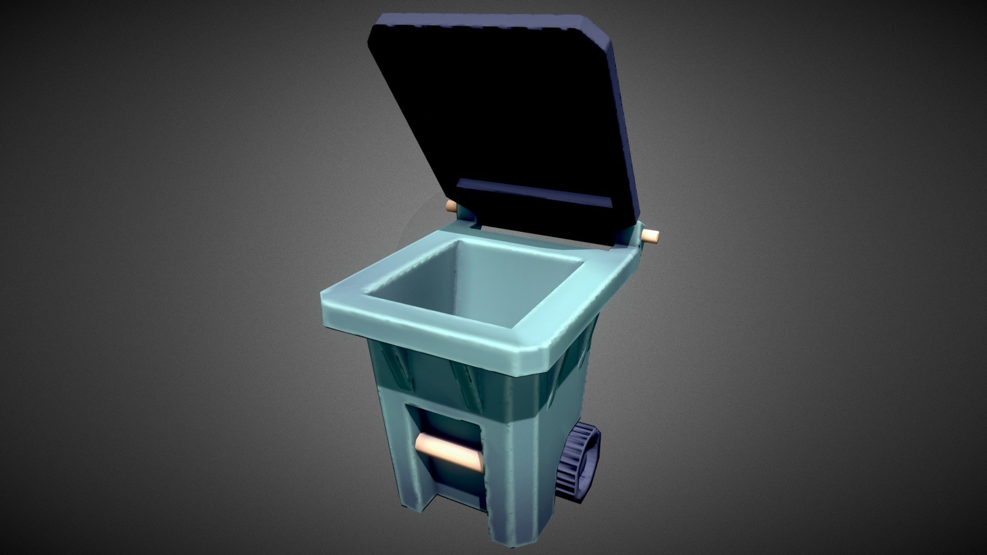 Stylized Trash Cart - 3D model by jayeshsalvi [6bc1df7] - Sketchfab
