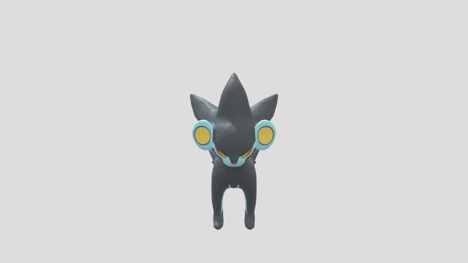 Luxray - 3D model by IoneA [6bc37f9] - Sketchfab