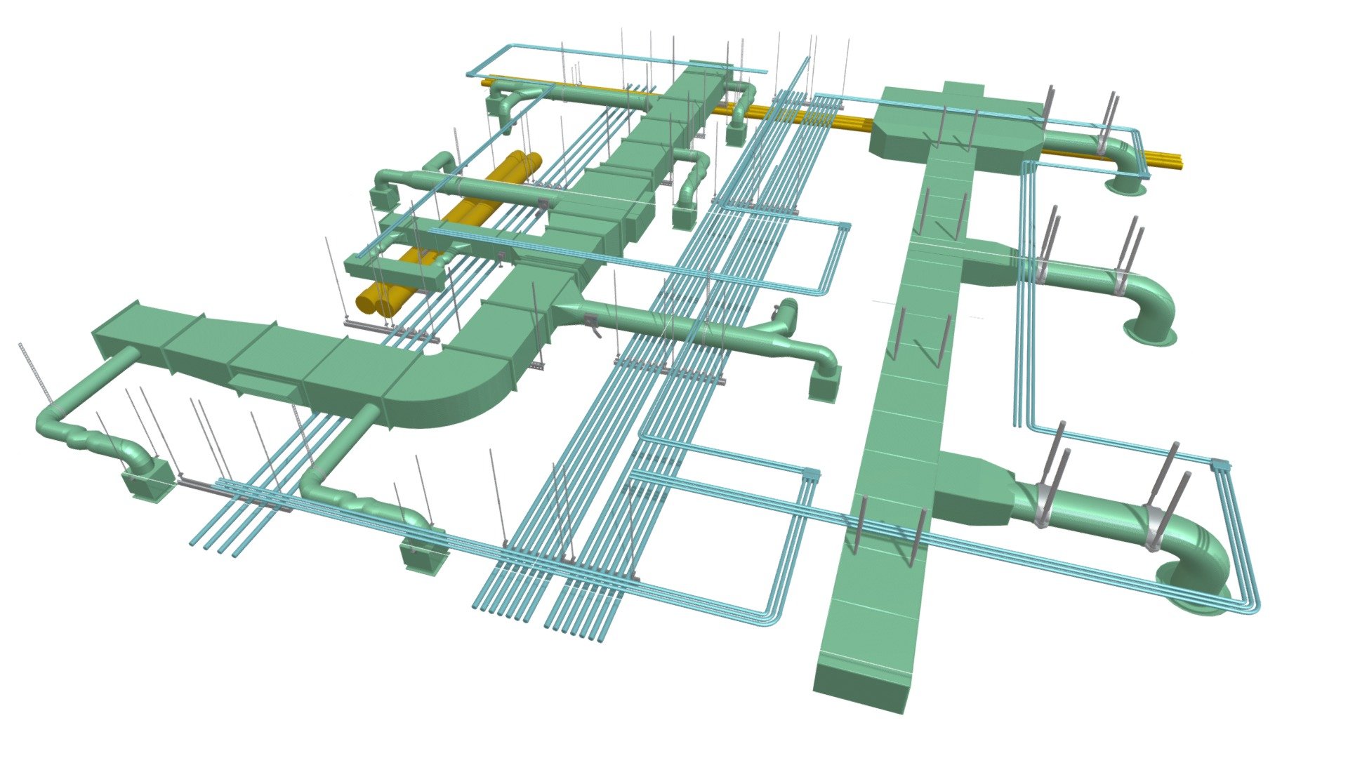 Overhead MEP - Download Free 3D model by mouseclickstudios ...
