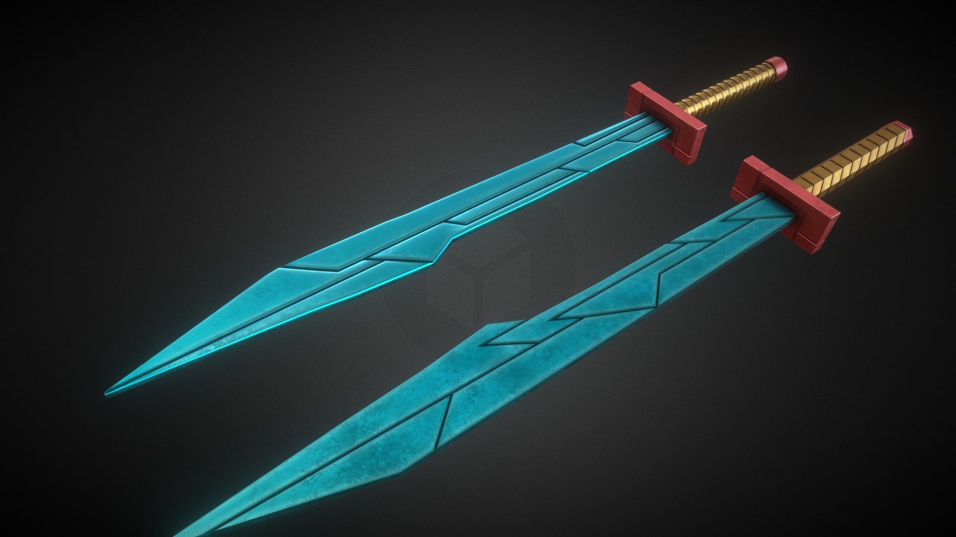 Thor Ragnarok Blades - Buy Royalty Free 3D model by dark-minaz [6bc634b ...