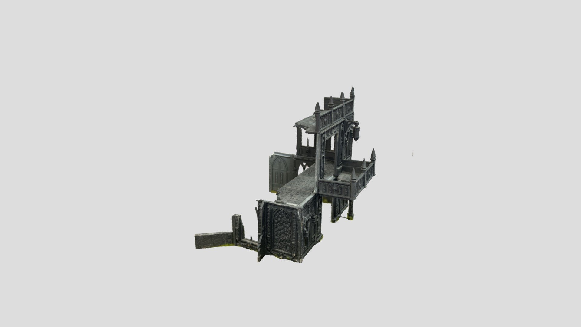 Broken Building - Download Free 3D model by Granitz79 [6bc73be] - Sketchfab