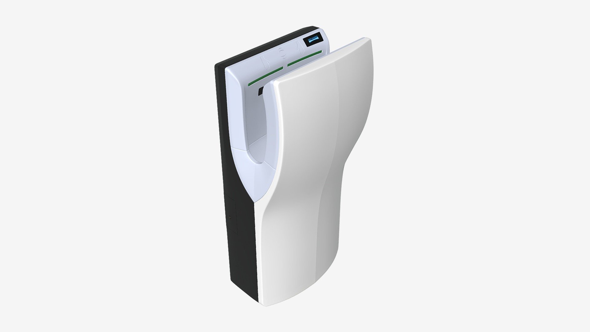 High Speed Airflow Hand Dryer - Buy Royalty Free 3D model by HQ3DMOD ...
