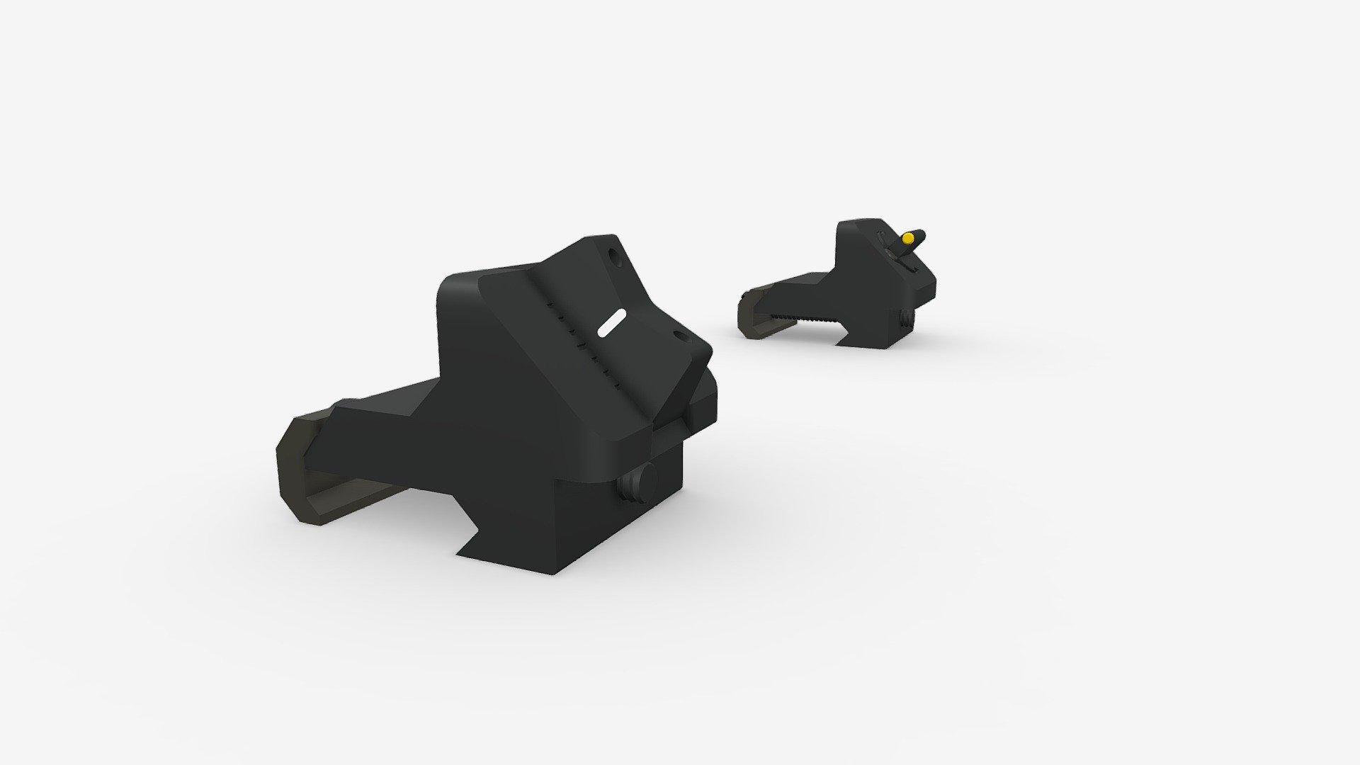 XS Sight XTI2 Offset iron sight - Download Free 3D model by 417000 ...